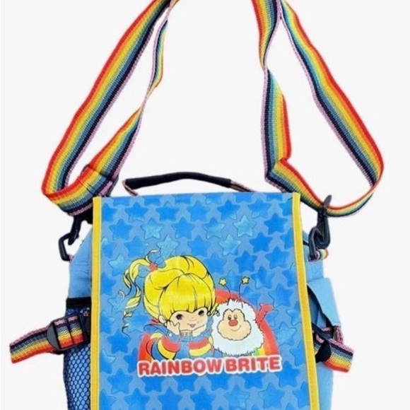 Hallmark | Bags | Hallmark Vintage Rainbow Brite Messengerbackpack ...